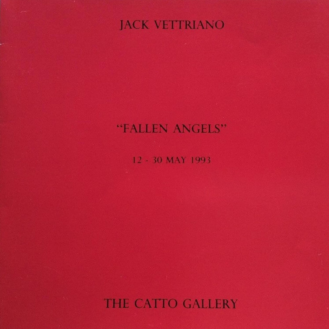 Fallen Angels Exhibition Catalogue - Jack Vettriano - Simply Jack Vettriano