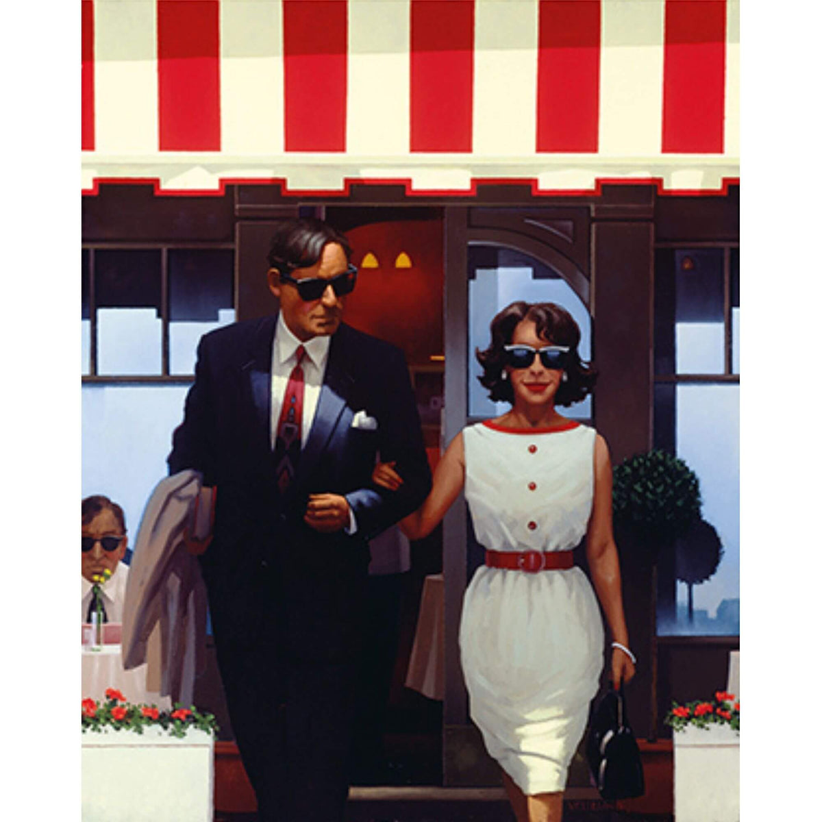 Lunchtime Lovers - Print - Jack Vettriano – Simply Jack Vettriano