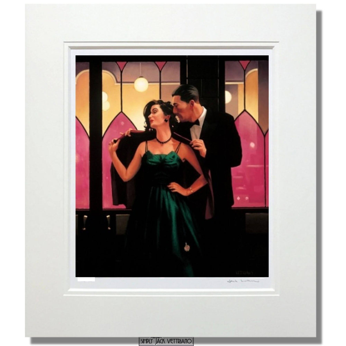 Words of Wisdom - Limited Edition Print - Jack Vettriano - Simply Jack ...